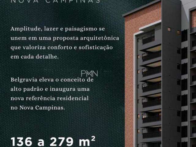 Apartamento à venda em Campinas, Nova Campinas, com 3 suítes, com 136 m², Belgravia