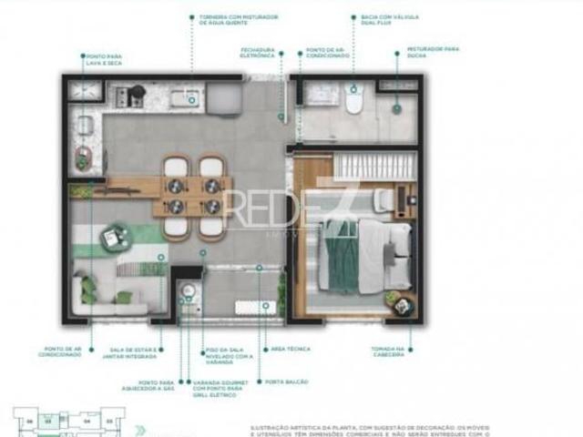 Apartamento à Venda em Campinas SP: Taquaral Residence 1 Dormitório, 35m², Lazer Completo e Ótima