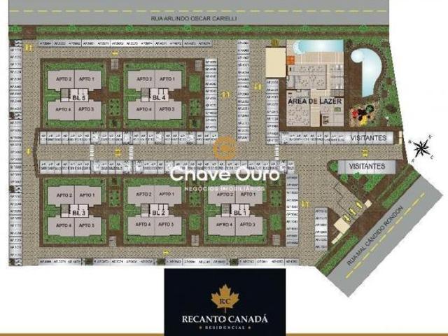 Apartamento à venda em Canadá