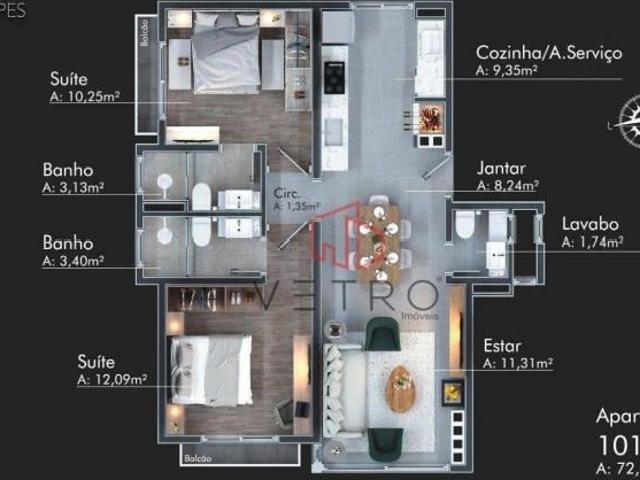 Apartamento à Venda em Canela!