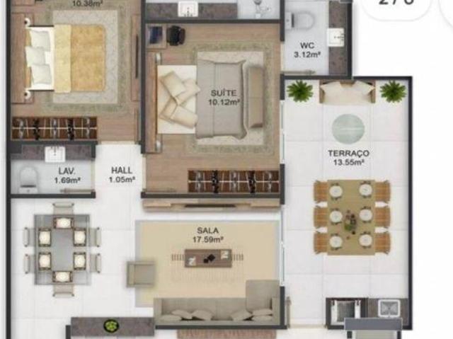 Apartamento à Venda em Canto do Forte, Praia Grande SP