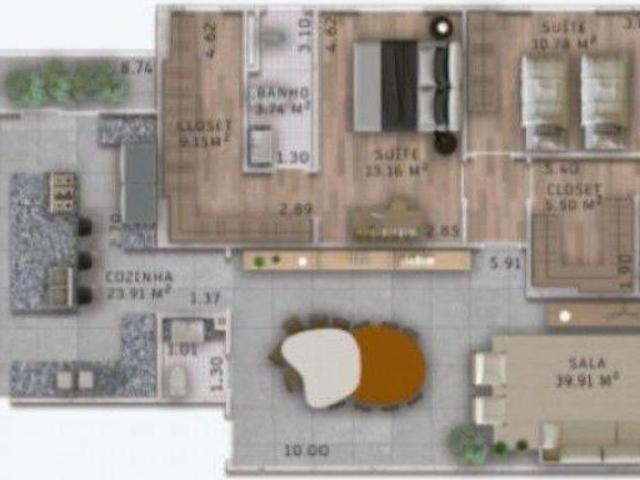 Apartamento à Venda em Canto do Forte, Praia Grande SP