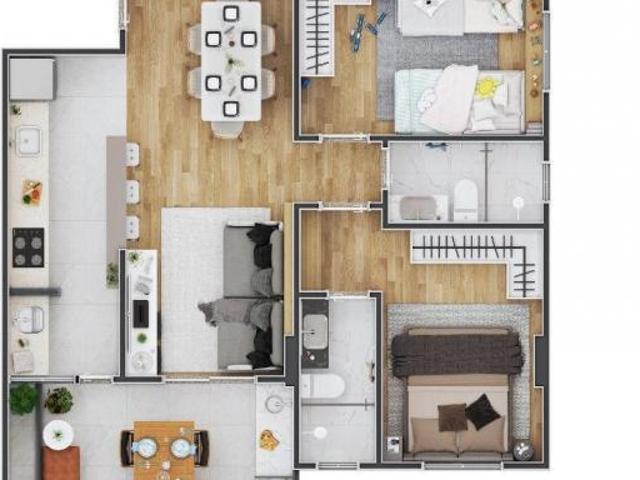 Apartamento à Venda em Canto do Forte, Praia Grande SP