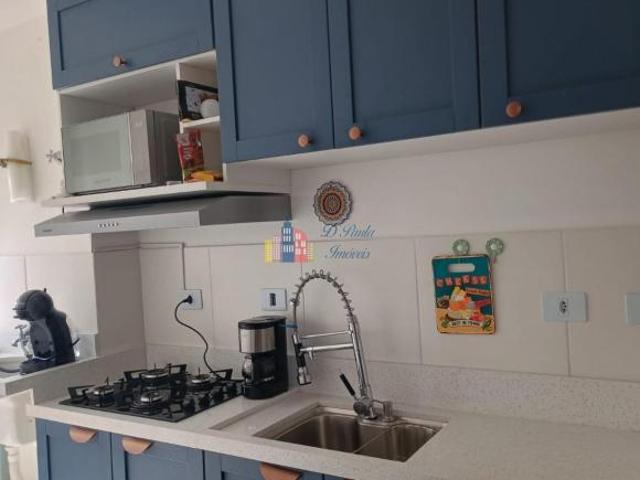 Apartamento à venda em Carapicuíba SP, Jardim Santa Tereza: 2 quartos, 2 salas, 1 banheiro, 1 vaga