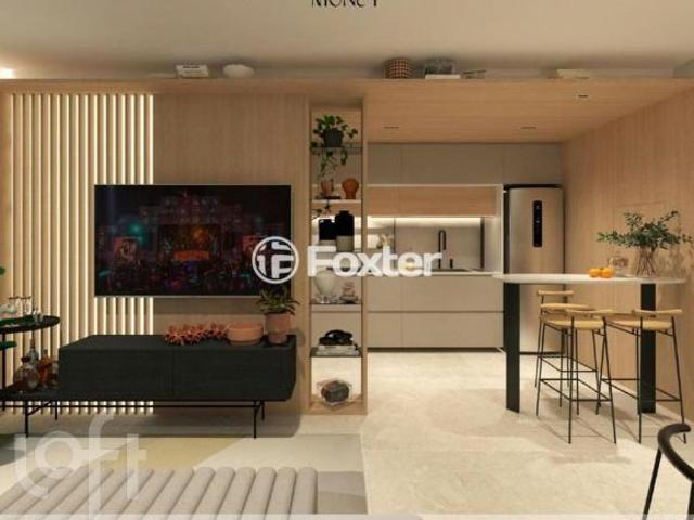 Apartamento à venda em Centro com 48 m², 2 quartos, 1 vaga