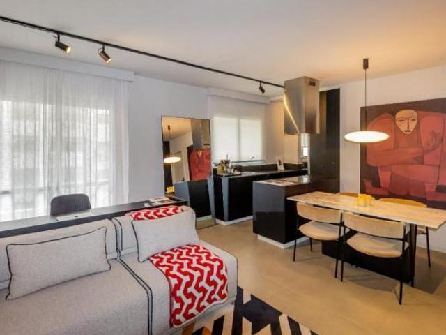 Apartamento à venda em Cerqueira César com 60 m², 1 quarto, 1 vaga