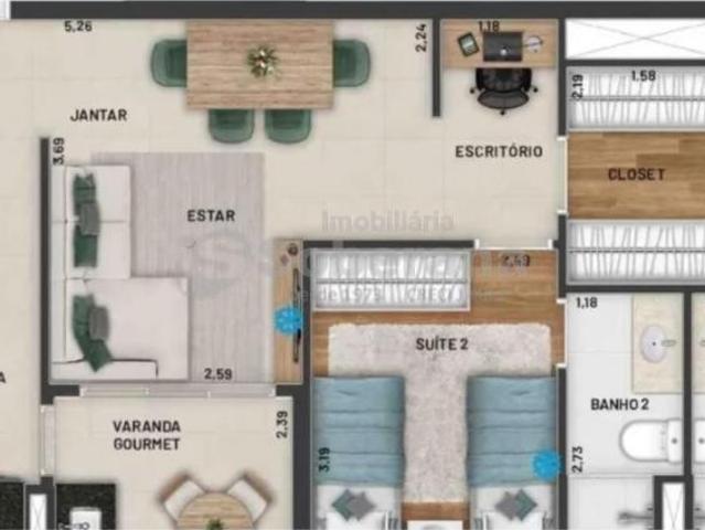 apartamento à venda em Chácara da Barra