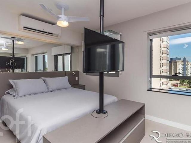 Apartamento à venda em Chácara das Pedras com 37 m², 1 quarto, 1 vaga