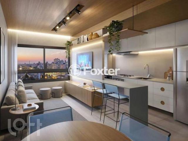 Apartamento à venda em Cidade Baixa com 48 m², 1 quarto, 1 suíte, 1 vaga