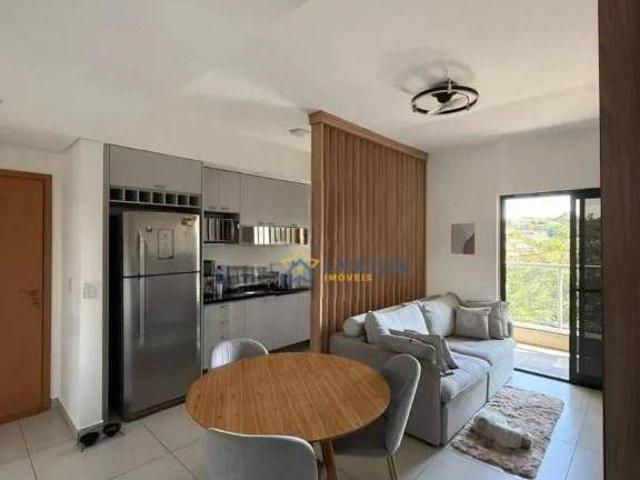 Apartamento à venda em condomínio fechado na Vila Gardênia, Atibaia