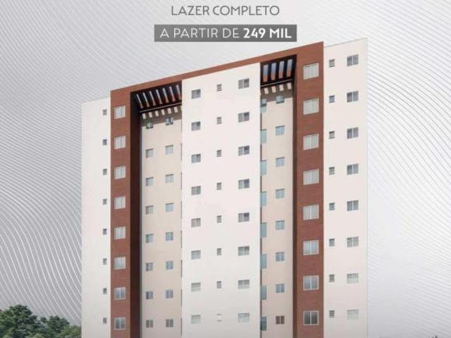 Apartamento à venda em Contagem, Europa, com 2 quartos, 50m²