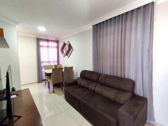 Apartamento à venda em Contagem, Europa, com 2 quartos, 53m²