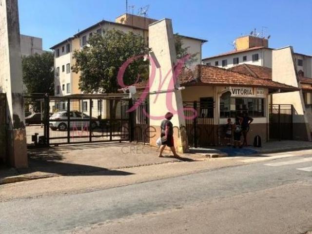 Apartamento à venda em Franco da Rocha SP: 3 quartos, 1 sala, 1 banheiro e 1 vaga no Condomínio Resi