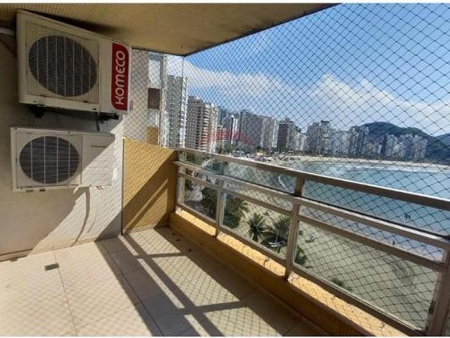 Apartamento a venda em frente à praia das Astúrias, Guarujá, SP, por 850 mil!