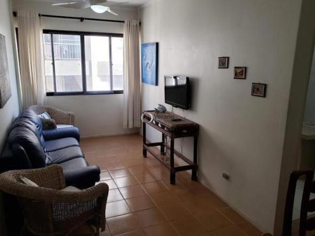 Apartamento à venda em Guarujá, Astúrias, com área de serviço e vis
