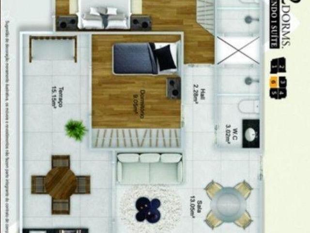 Apartamento à Venda em Guilhermina, Praia Grande SP