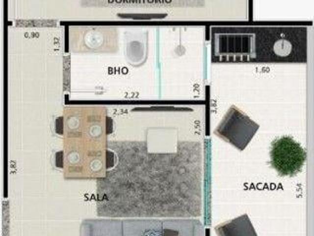Apartamento à Venda em Guilhermina, Praia Grande SP