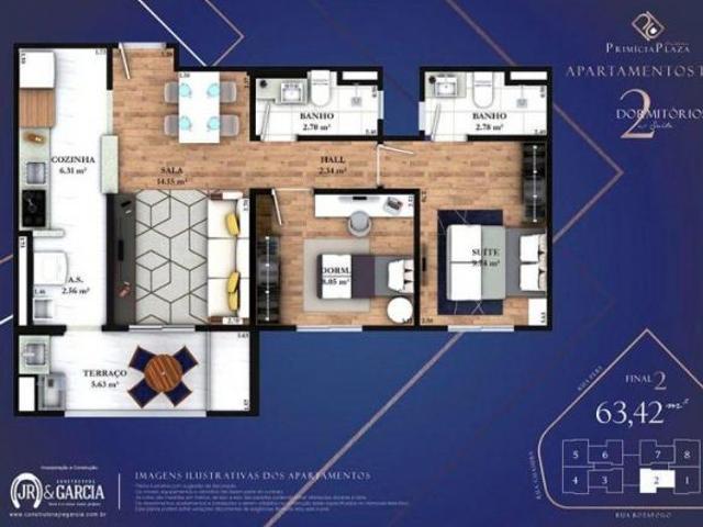 Apartamento à Venda em Guilhermina, Praia Grande SP