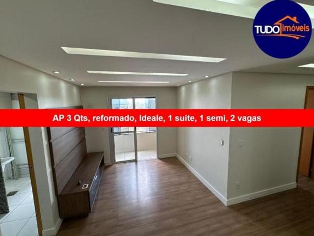 Apartamento à venda em Gama, Setor Industrial do Gama, 3 quartos, 1 suíte, 1 sala, 3 banheiros, 2 v