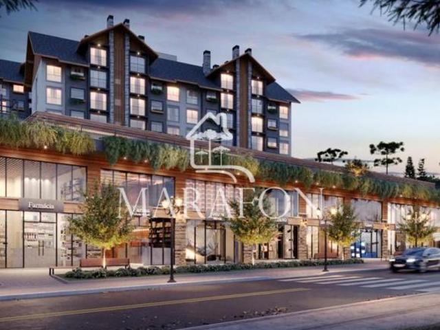 APARTAMENTO À VENDA EM GRAMADO COM DOIS DORMITÓRIOS