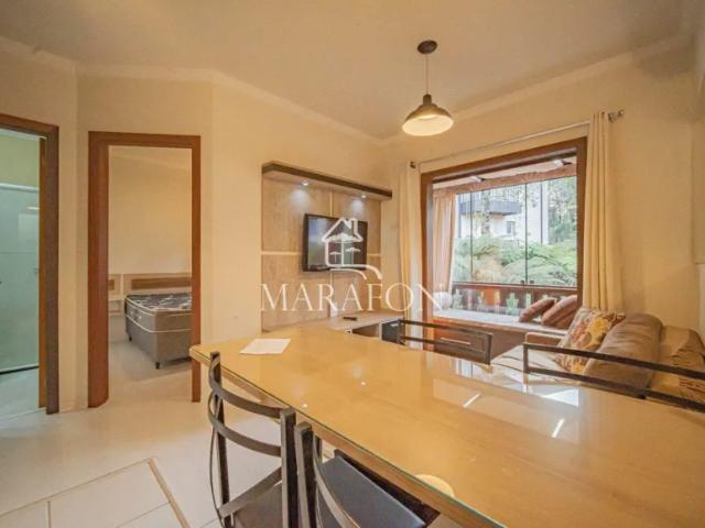 Apartamento à venda em gramado com um dormitório!