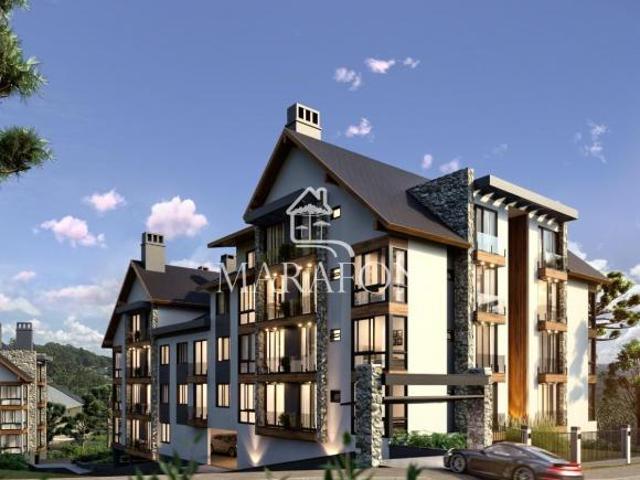 APARTAMENTO À VENDA EM GRAMADO COM UMA SUÍTE