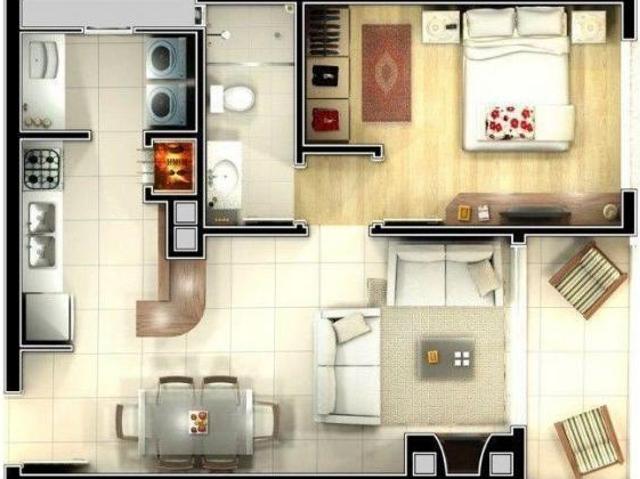 Apartamento à venda em Gramado, Alpha ville, com 1 quarto, 55m²