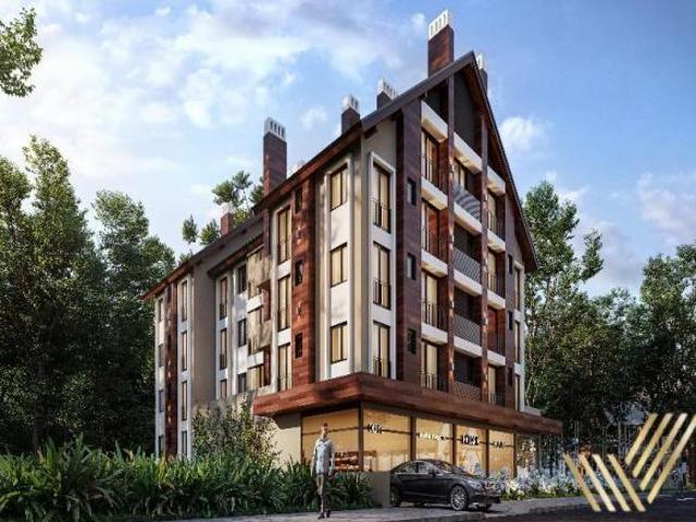 Apartamento à venda em Gramado RS, bairro Floresta: 2 quartos, 2 suítes, 2 salas, 3 banheiros, 1 vag