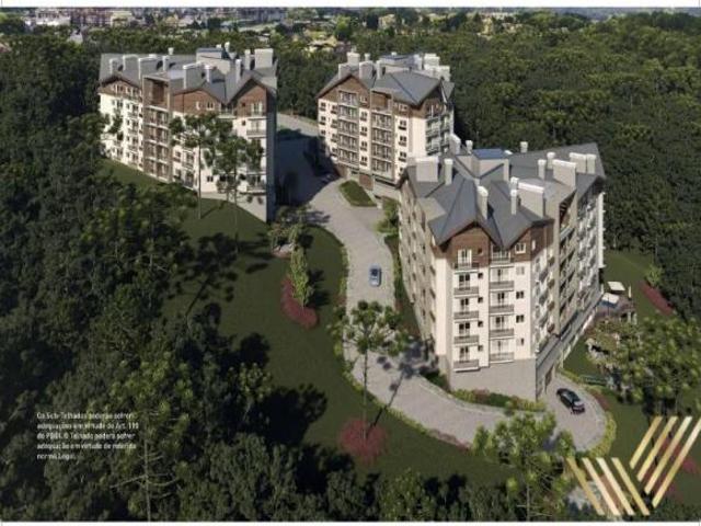 Apartamento à venda em Gramado RS, Jardim dos Ipês: 2 quartos, 1 suíte, 1 sala, 2 banheiros, 1 vaga