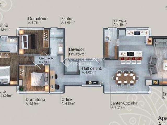 Apartamento à Venda em Gramado Vista Panorâmica