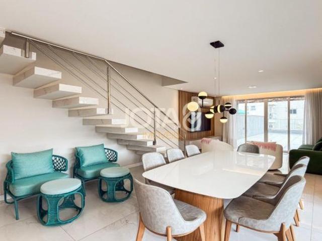 COBERTURA DUPLEX MOBILIADA COM 3 SUITES E 3 VAGAS NO HUGO LANGE