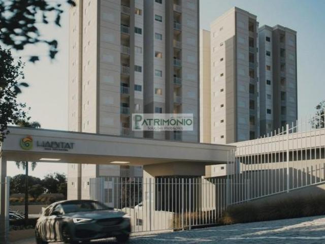 Apartamento à venda em Habitat Jaguariúna SP com 2 quartos, sala, banheiro e garagem!