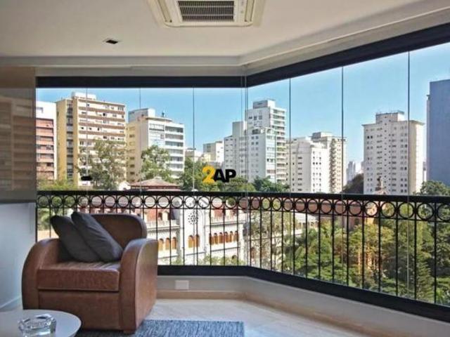 Apartamento à venda em Higienópolis: 2 quartos, 2 suítes, 2 salas, 3 banheiros, 2 vagas de garagem
