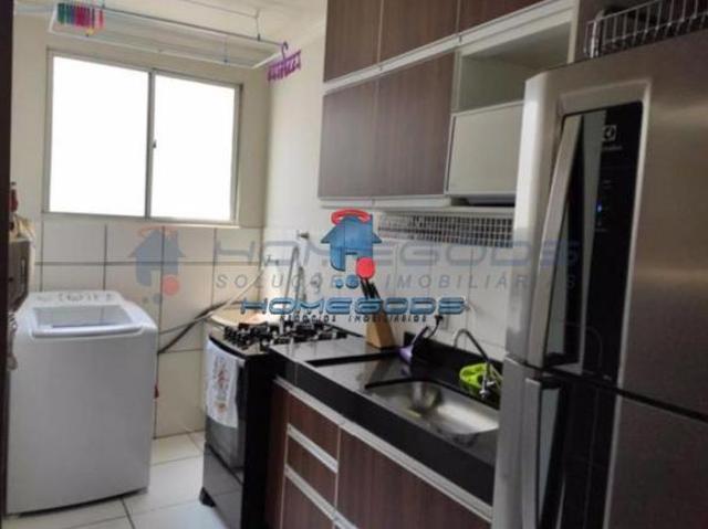 Apartamento à venda em Hortolândia, Chácaras Fazenda Coelho, com 2 quartos, com 43 m²