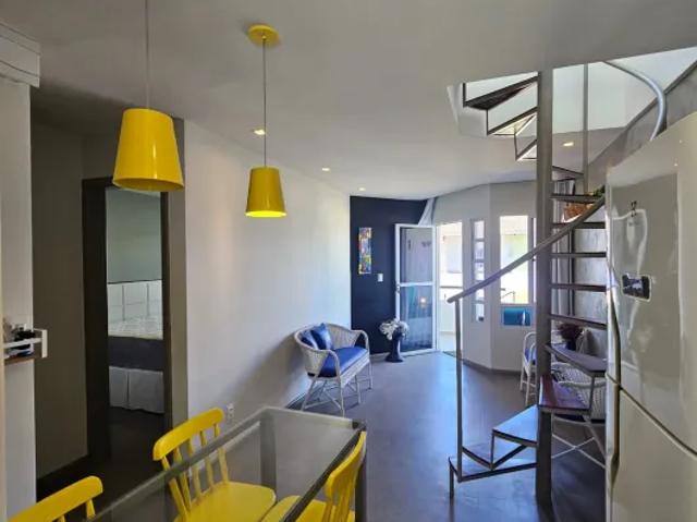 Apartamento à Venda em Itacimirim, Lagoa Ville, Vista para o Mar, Pé na Areia, 2 Suítes