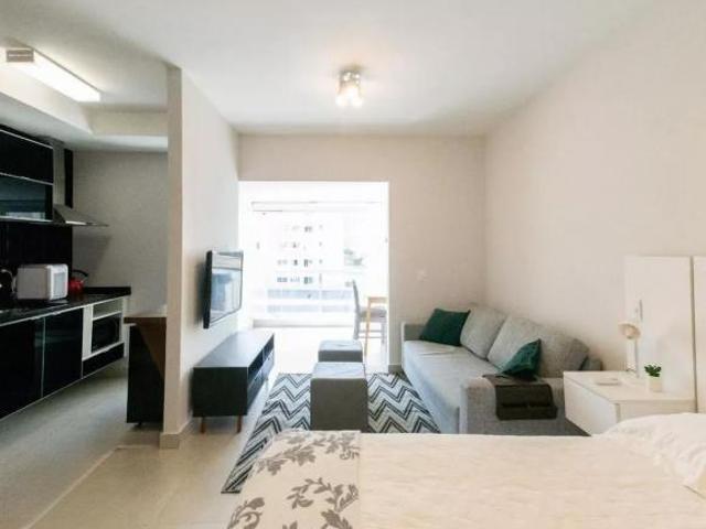 Apartamento à venda em Indianópolis com 37 m², 1 quarto, 1 vaga