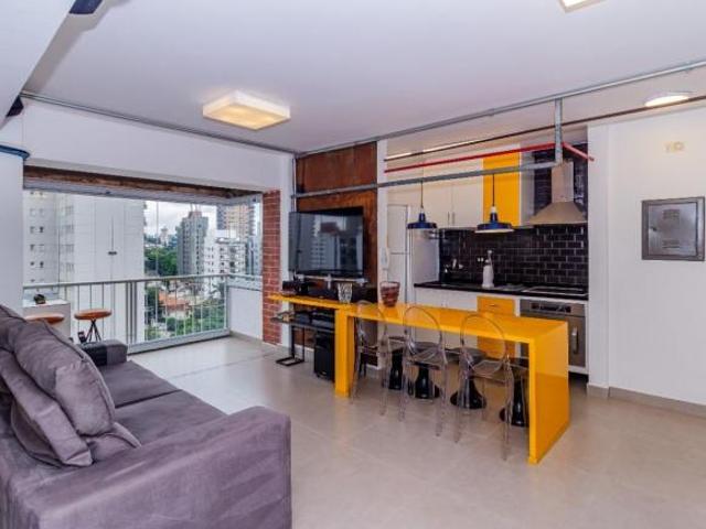 Apartamento à venda em Indianópolis com 45 m², 1 quarto, 1 vaga