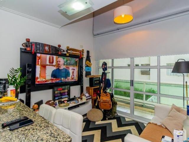Apartamento à venda em Indianópolis com 55 m², 1 quarto, 0 vagas