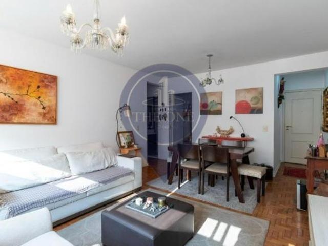 Apartamento à venda em Indianópolis, São Paulo SP: 3 quartos, 2 salas, 3 banheiros, 1 vaga de garage