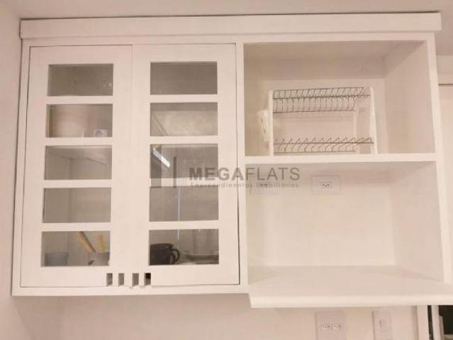 Apartamento à venda em Indianópolis, São Paulo SP: 1 quarto, 1 sala, 1 banheiro e vaga de garagem!