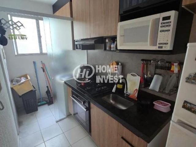 Apartamento à venda em Jundiaí SP, Ponte de São João: 2 quartos, 1 banheiro, 1 vaga, 49m². Aproveite