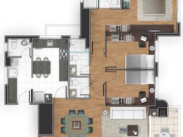 Apartamento à venda em Juvevê