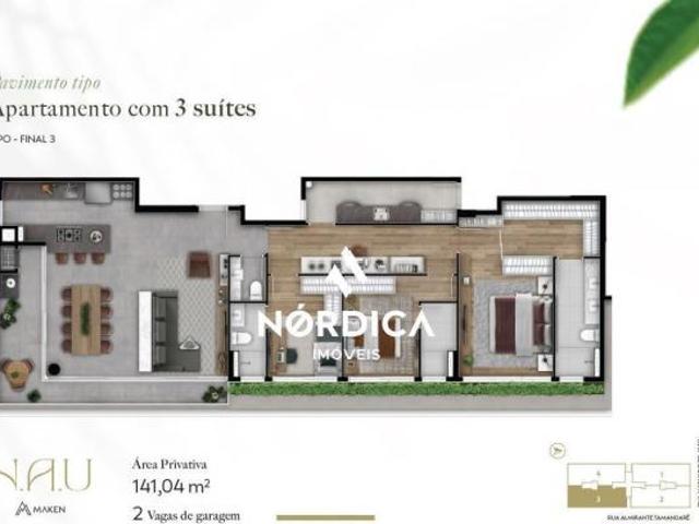 Apartamento à venda em Juvevê
