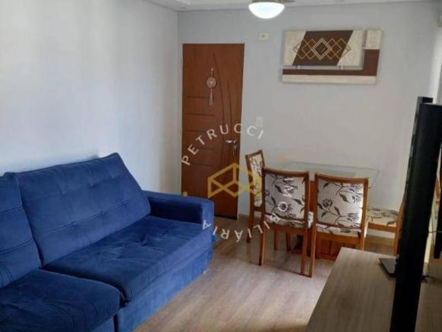 APARTAMENTO À VENDA EM JAGUARIÚNA/SP PRONTO PARA MORAR