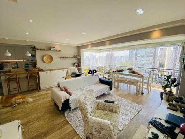 Apartamento á venda em Jardim Caboré com 87m², 2 quartos sendo 1 suíte e 2 vagas