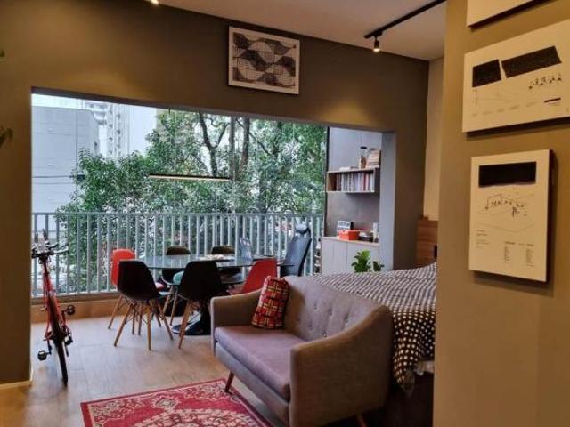 Apartamento à venda em Jardim Paulista com 35 m², 1 quarto, 1 vaga