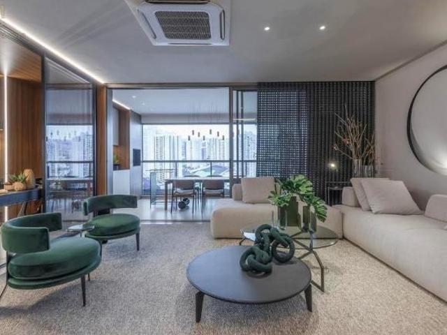Apartamento à venda em Londrina, Santa Rosa, com 3 suítes, com 127 m², Casa Palhano