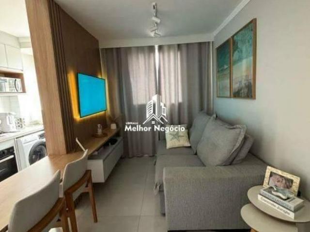 Apartamento à venda em Paulínia, Jardim Flamboyant, com 2 quartos, com 45 m²
