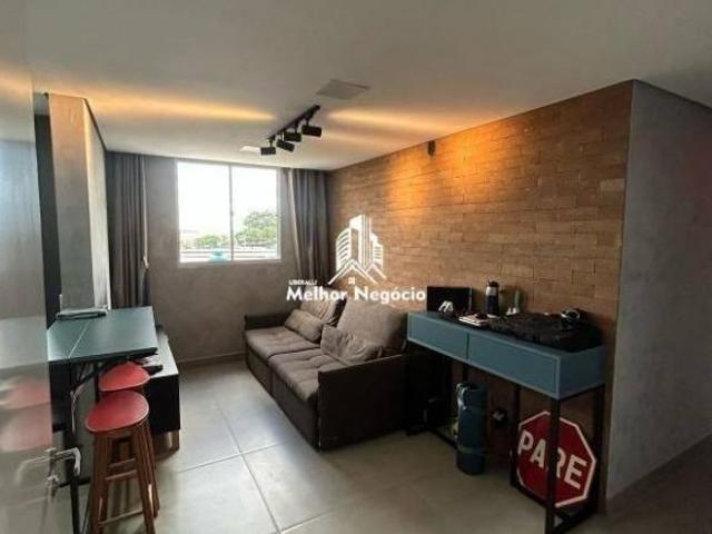 Apartamento à venda em Paulínia, Jardim Flamboyant, com 2 quartos, com 45 m²