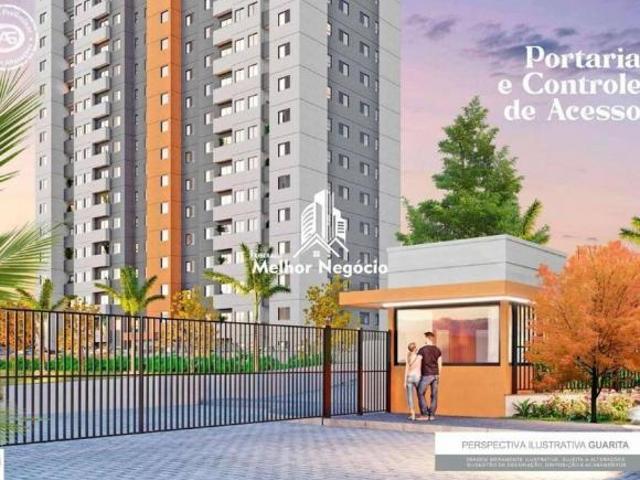 Apartamento à venda em Paulínia, Saltinho, com 2 quartos, com 48 m²